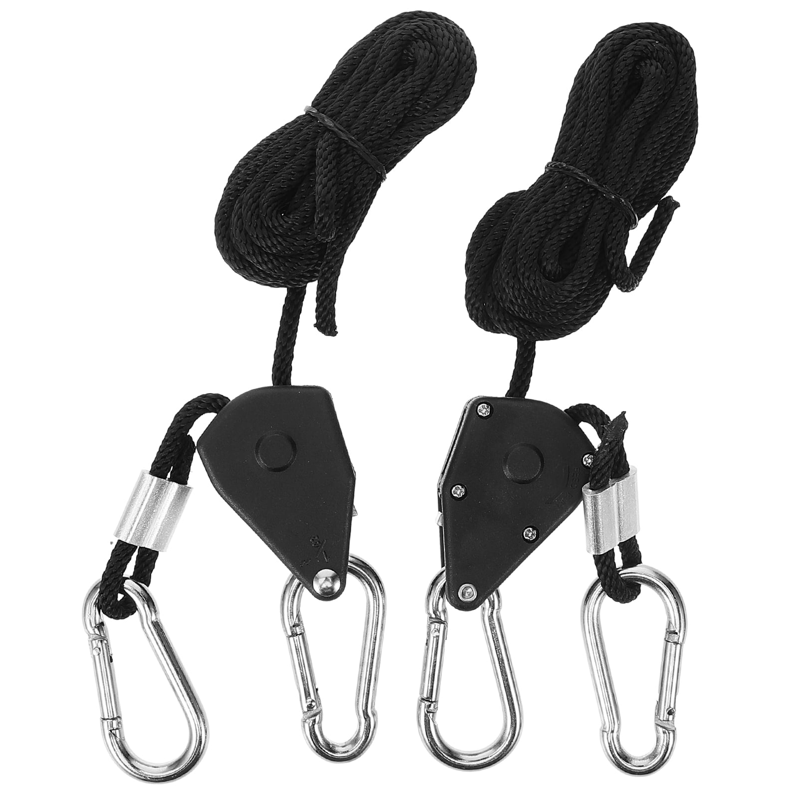 ITSELFER 1 Pair Adjustable Rope Hanger Reinforced Metal Internal Gears ...