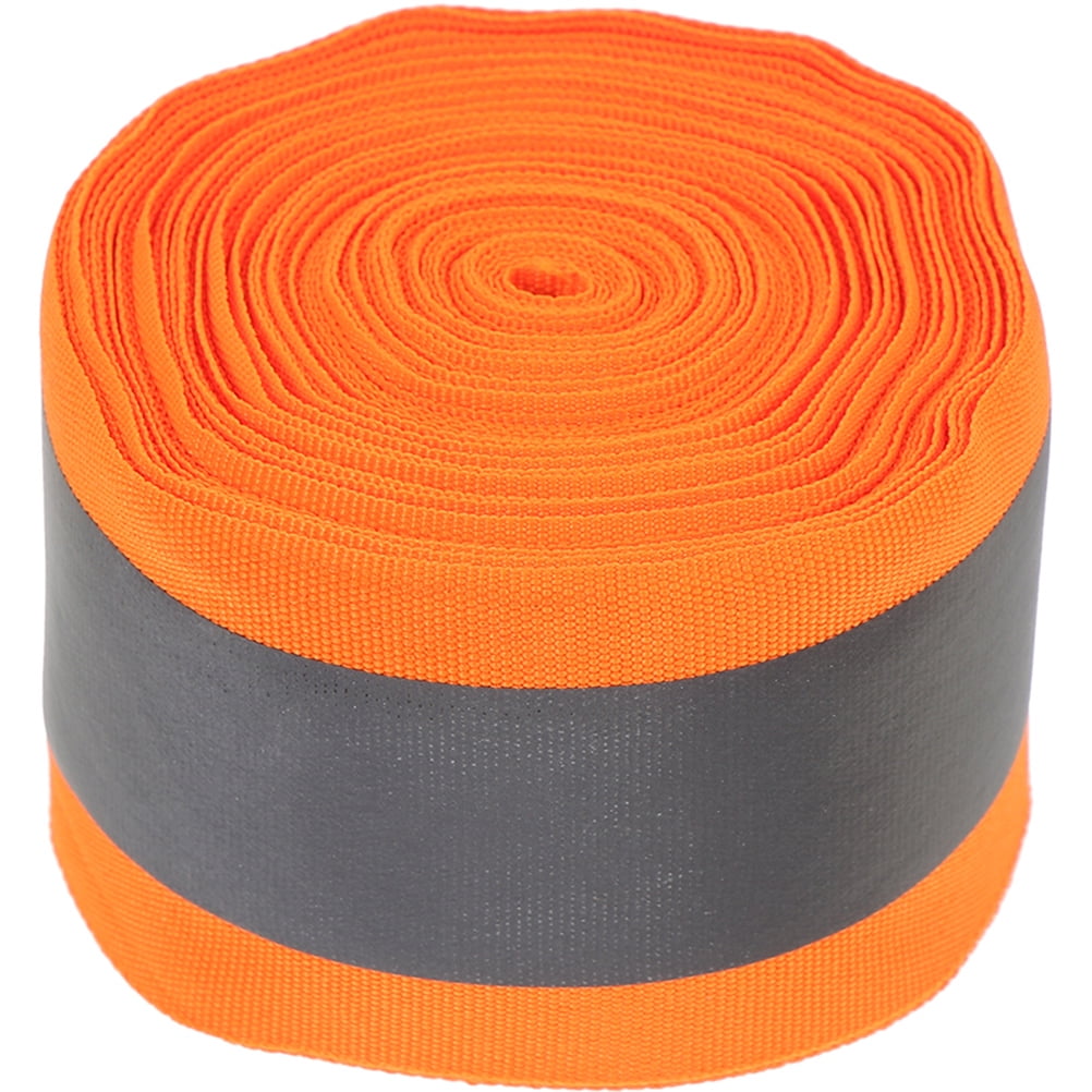 ITSELFER 1 Roll of Sew On Reflective Fabric Strip Reflective Webbing ...