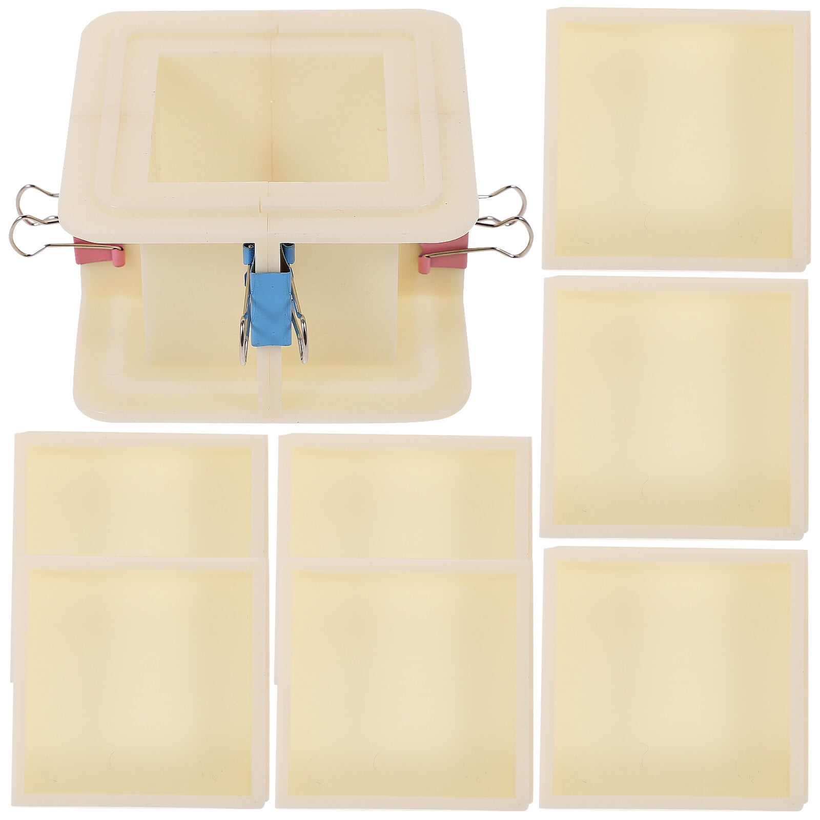 ITSELFER 1 Set Adjustable Mold Housing Plastic Frame for Silicone ...