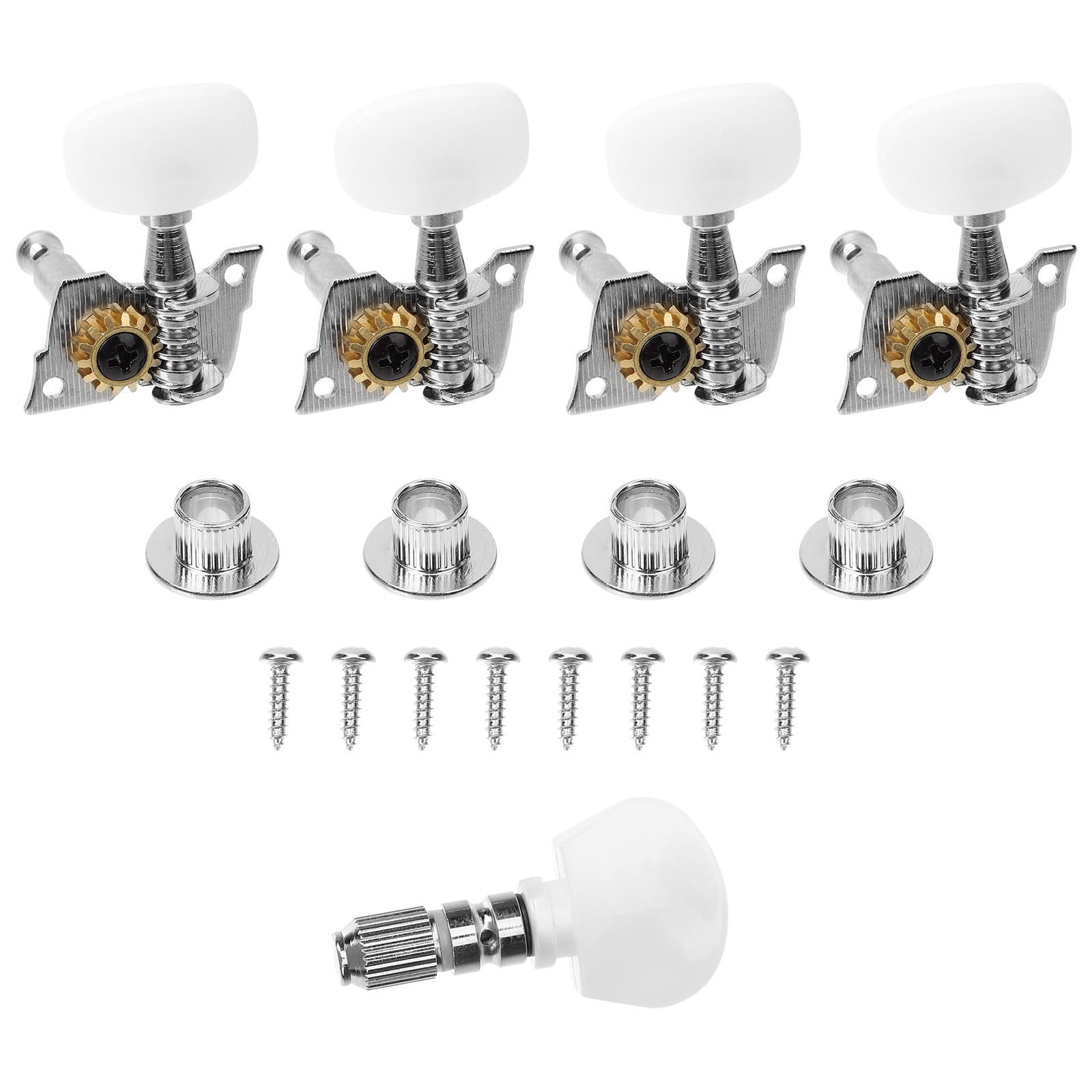 ITSELFER 1 Set Banjo Machine Heads Tuning Pegs Tuners Keys Musical ...