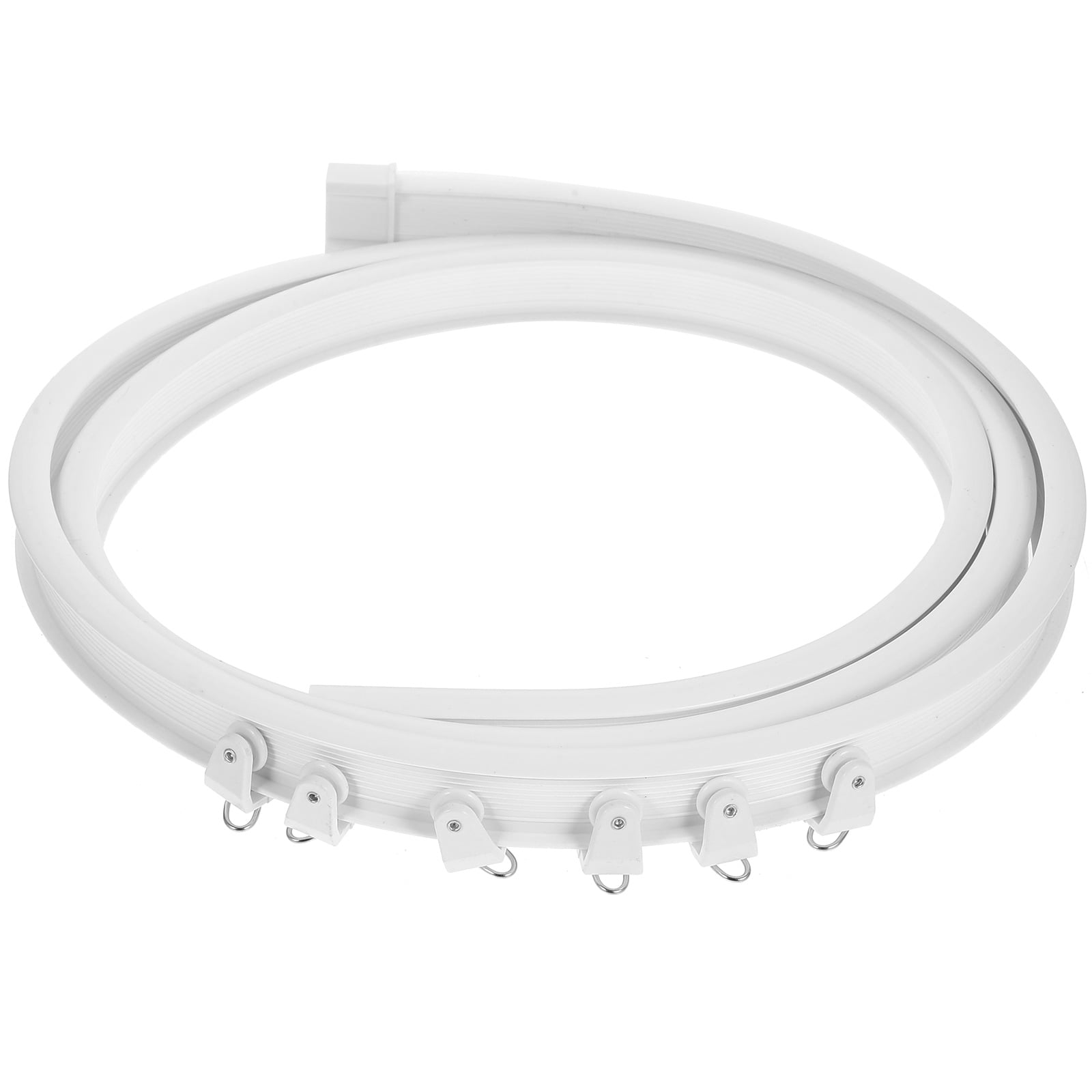 ITSELFER 1 Set Ceiling Curtain Track Flexible Curtain Slider Track ...