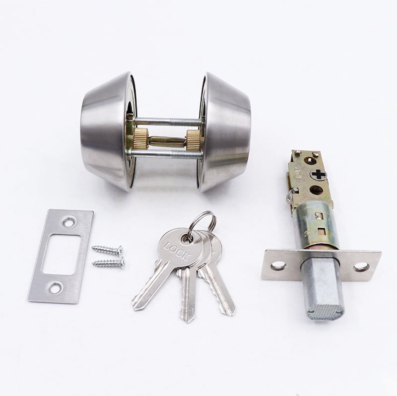ITSELFER 1 Set Double Keyed Deadbolt Lock Cylinder Deadbolt Privacy ...