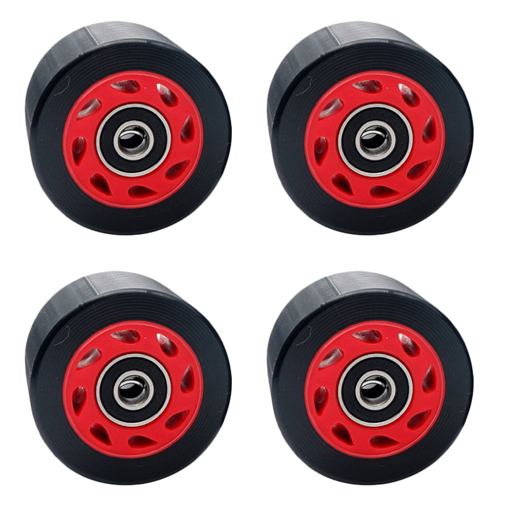 ITSELFER 1 Set Double Row Roller Skates Wheel 95A Skates Wheel Line ...