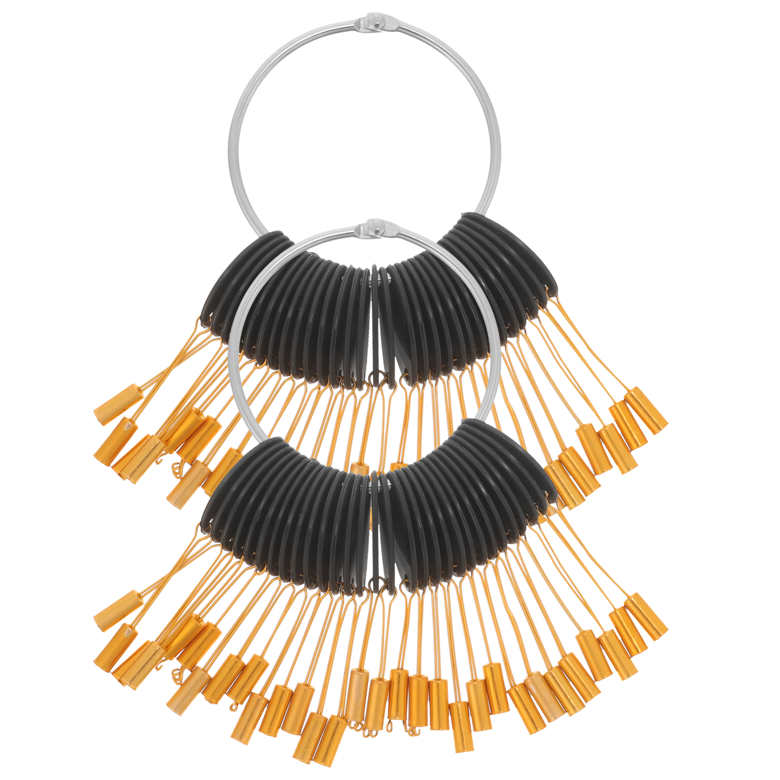 ITSELFER 1 Set Hair Colors Ring Buckle Hair Color Sample Holder ...