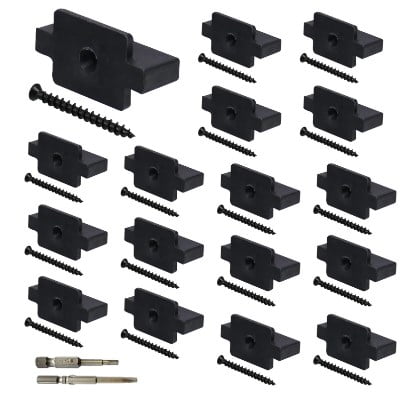 ITSELFER 1 Set Plastic Deck Fasteners Fasteners For Decking Composite ...