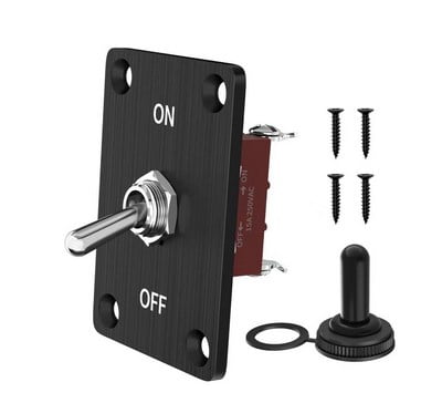 ITSELFER 1 Set Rocker Toggle Switch Marine Toggle Switch Rocker Switch ...