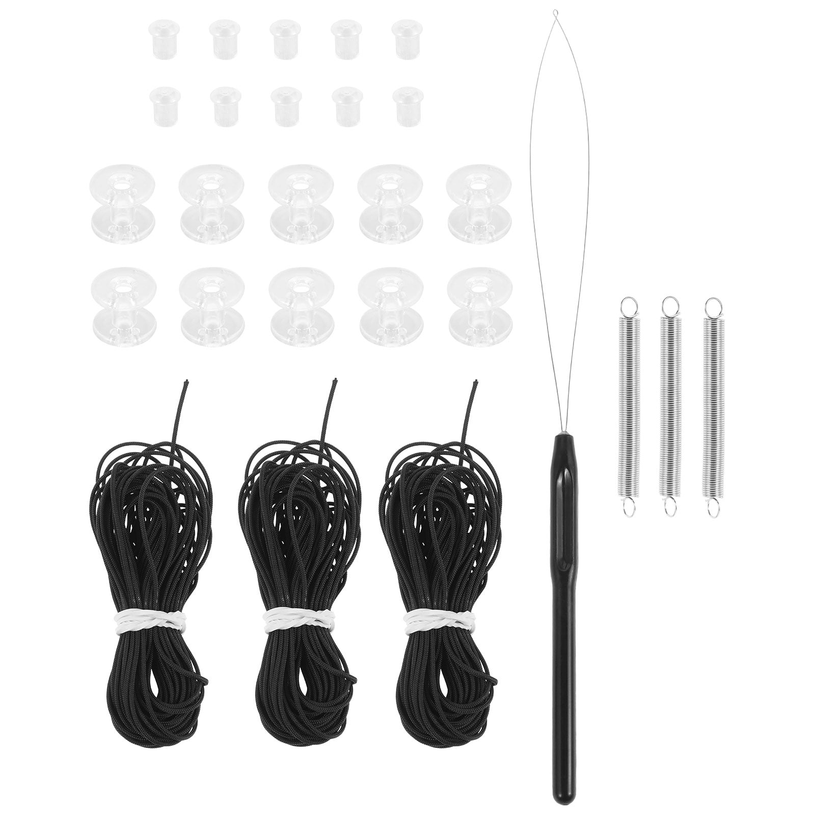 ITSELFER 1 Set Rv Pleated Shade Repair Kit Blind Venetian String Wheels ...