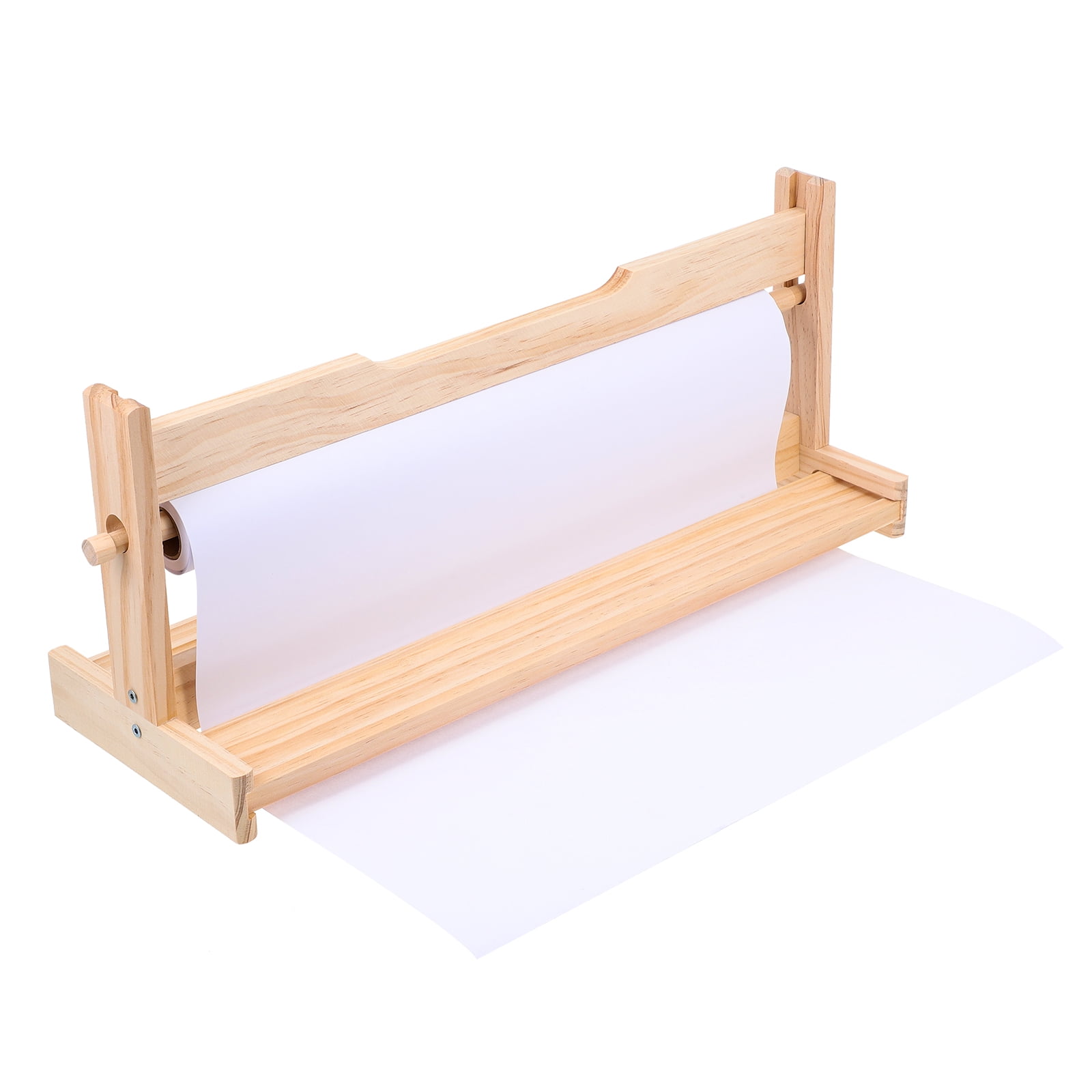 ITSELFER 1 Set Wooden Roll Paper Easel Kids Sketching Easel Painting ...