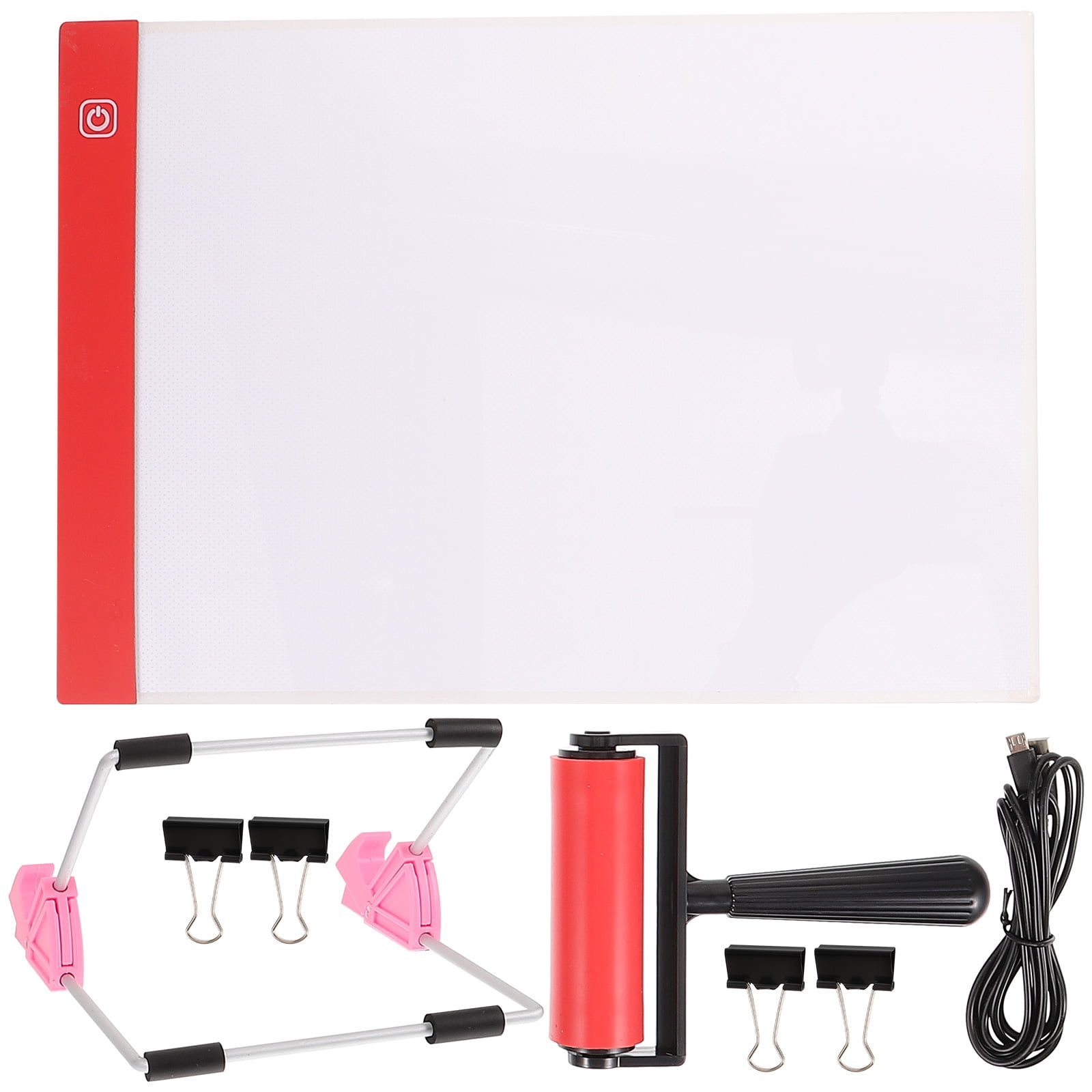 RENACLIPY Art Light Pad Pink Stainless Steel PP Rubber for DIY Use ...