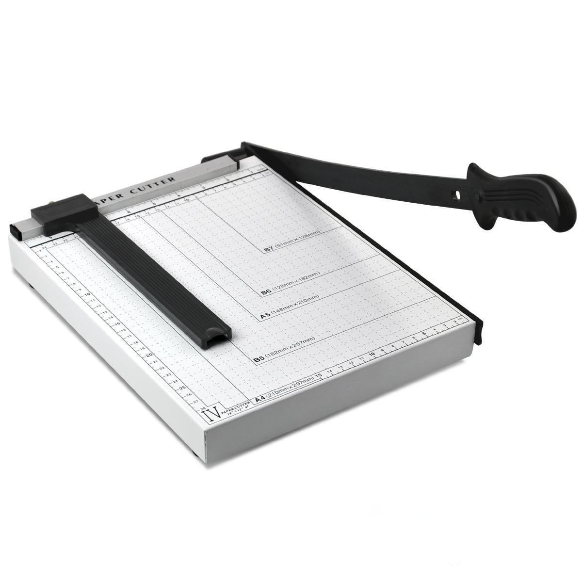 ITSELFER 10 * 12 Inch Paper Cutter Guillotine Paper Cutter Trimmer ...