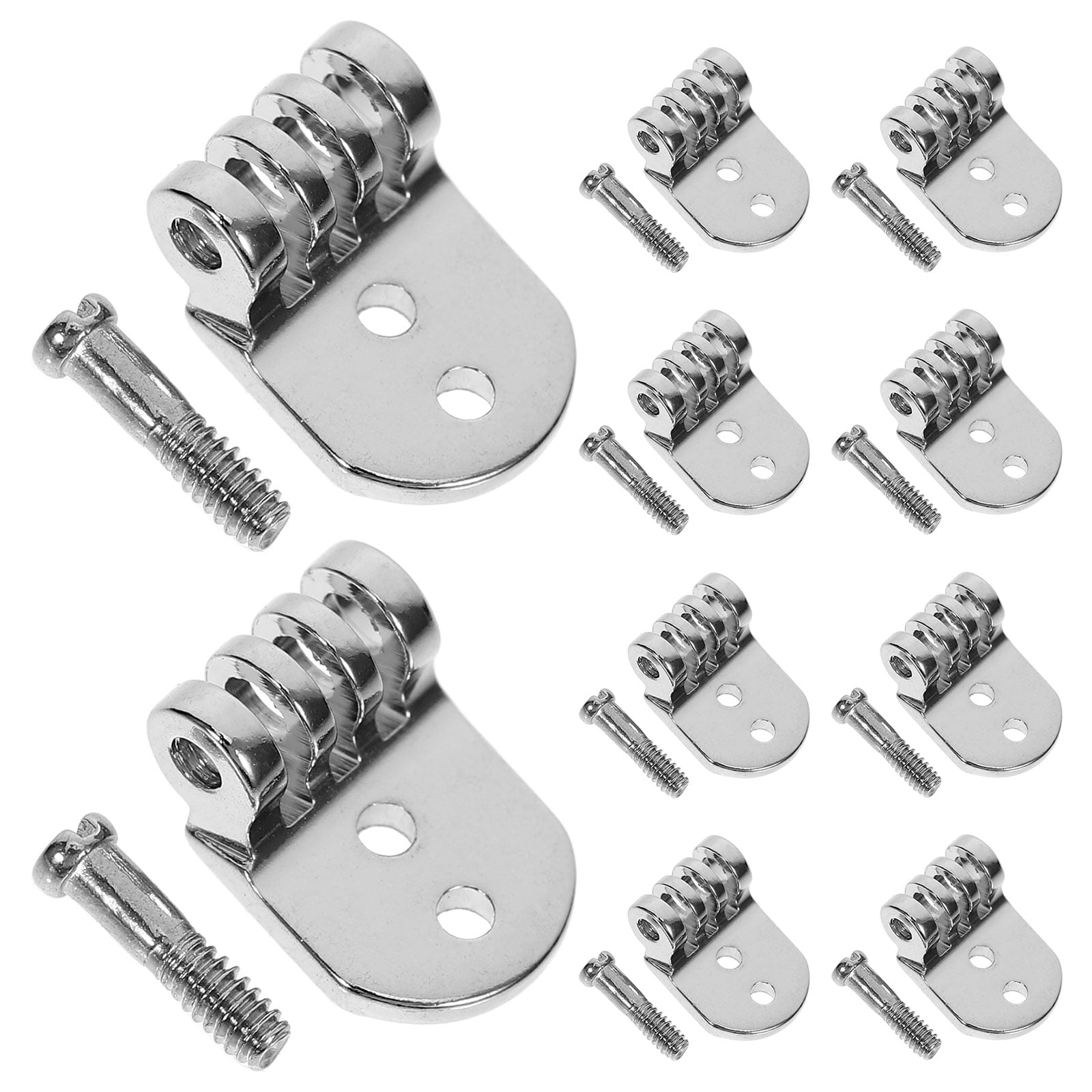 ITSELFER 10 Sets of Glasses Repairing Hinges Eyeglasses Small Metal ...