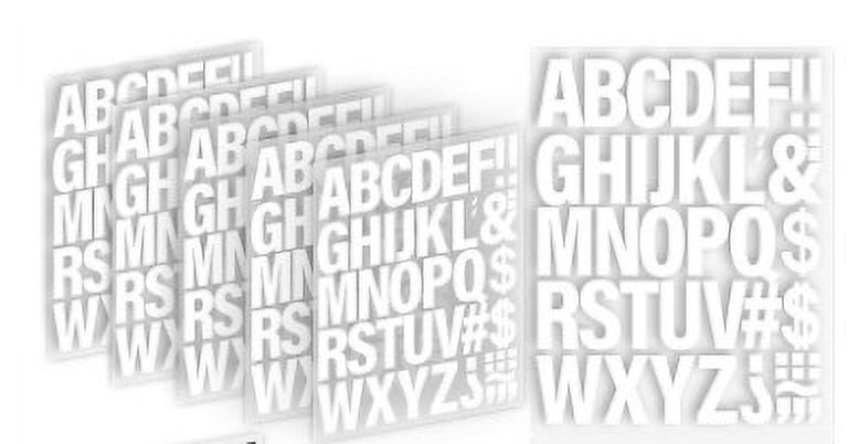 ITSELFER 10 Sheets Iron On Letters Iron On Patches Letters Iron On ...