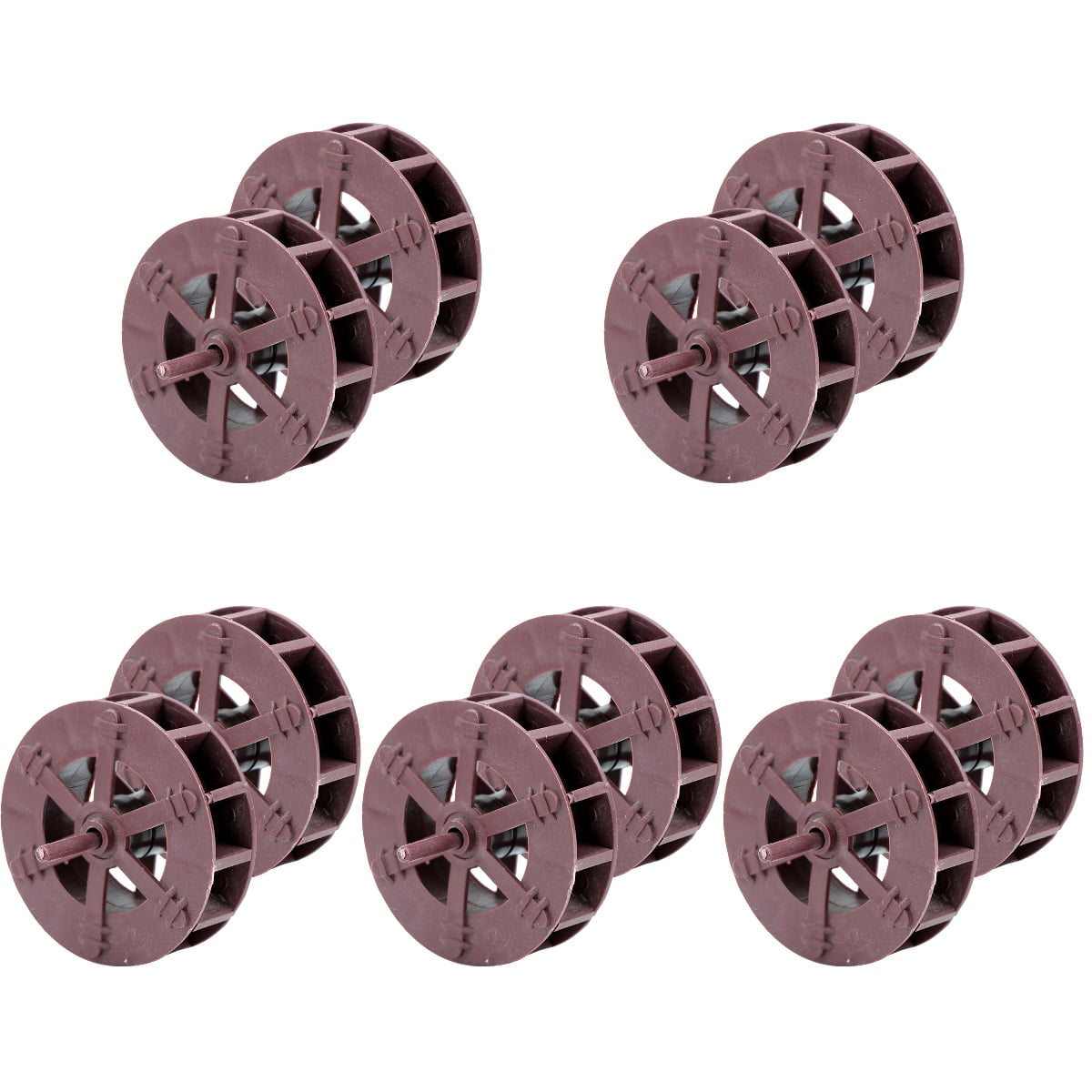 ITSELFER 10 pcs DIY Waterfall Fountain Accessories Water Wheel Scene ...