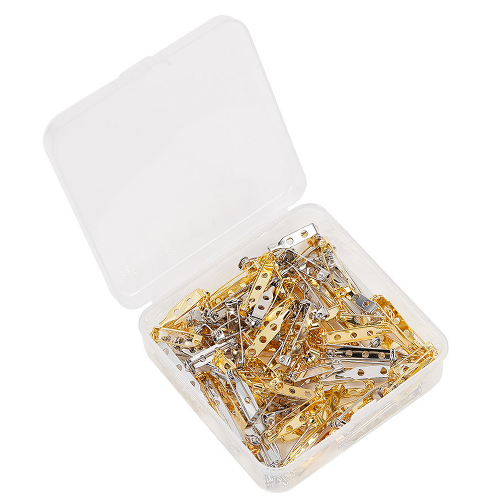 ITSELFER 100PCS Safety Pin Pin Sturdy Clothes Accessories Safety Pin ...