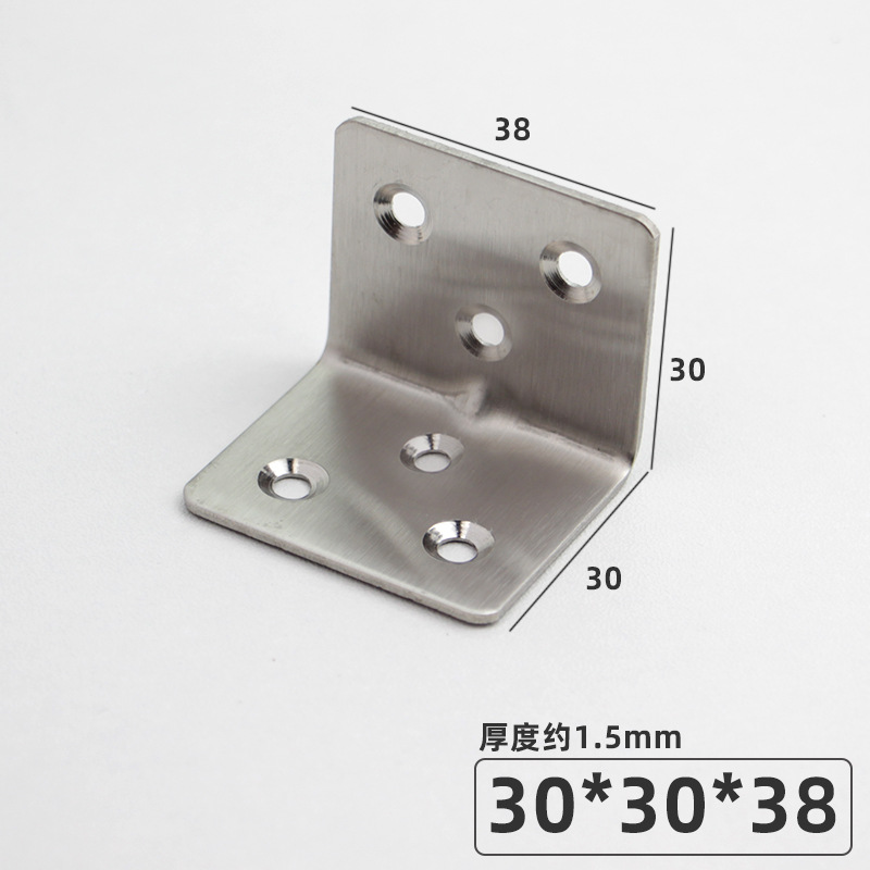 ITSELFER 10pcs Corner Brace Stainless Steel Furniture Kitchen Cabinet ...