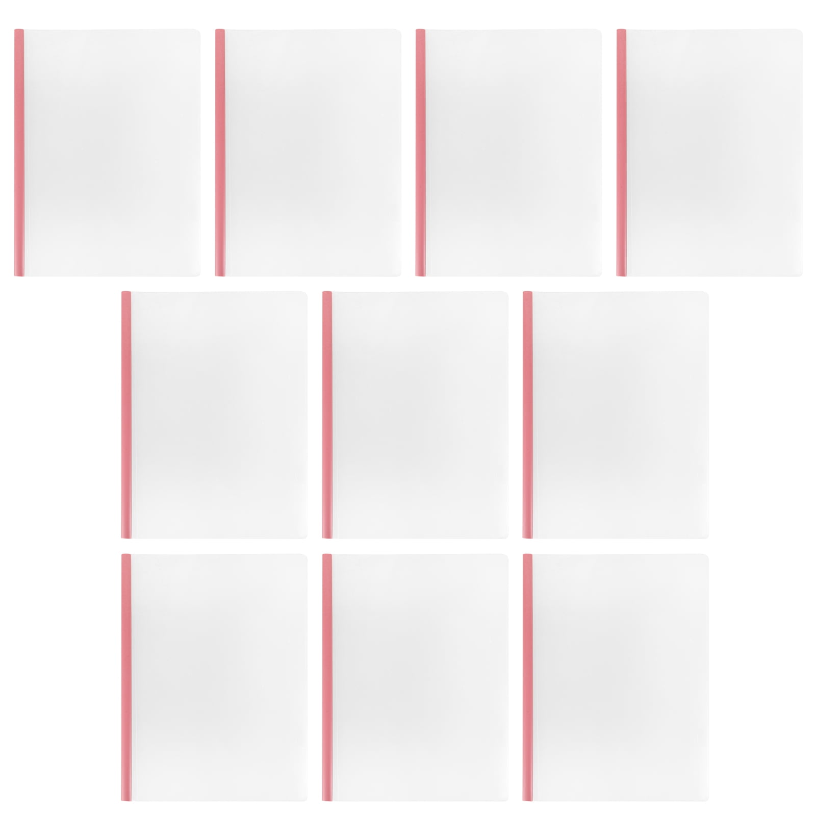 ITSELFER 10pcs File Folders with Sliding Bar Document Binder for School ...
