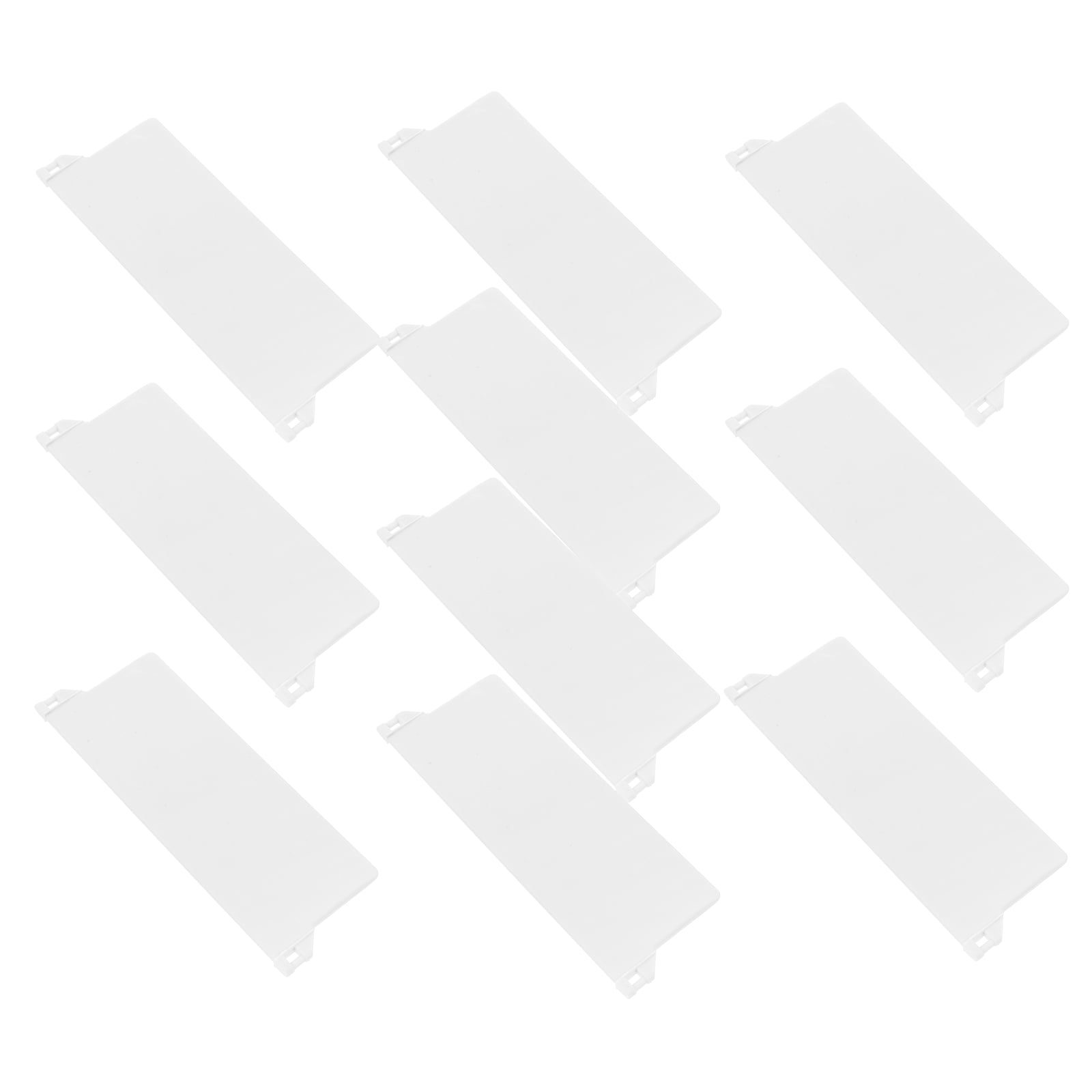 ITSELFER 10pcs Outdoor Curtain Rod Blinds Cord Holder Plates Vertical ...