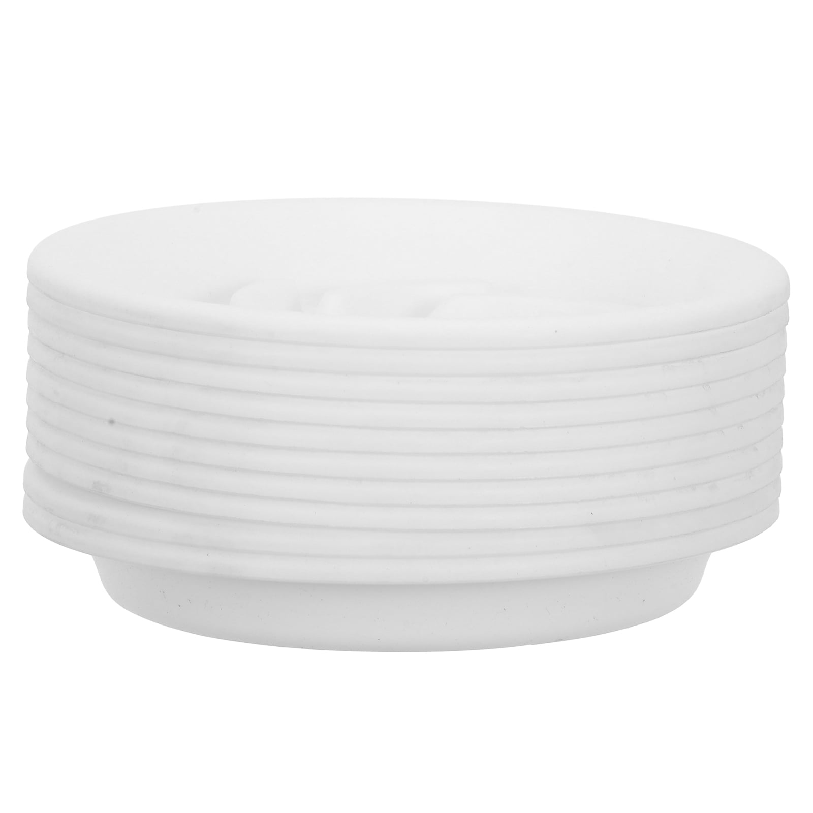ITSELFER 10pcs Pot Drainage Tray Indoor Plants Drip Trays Round Water ...