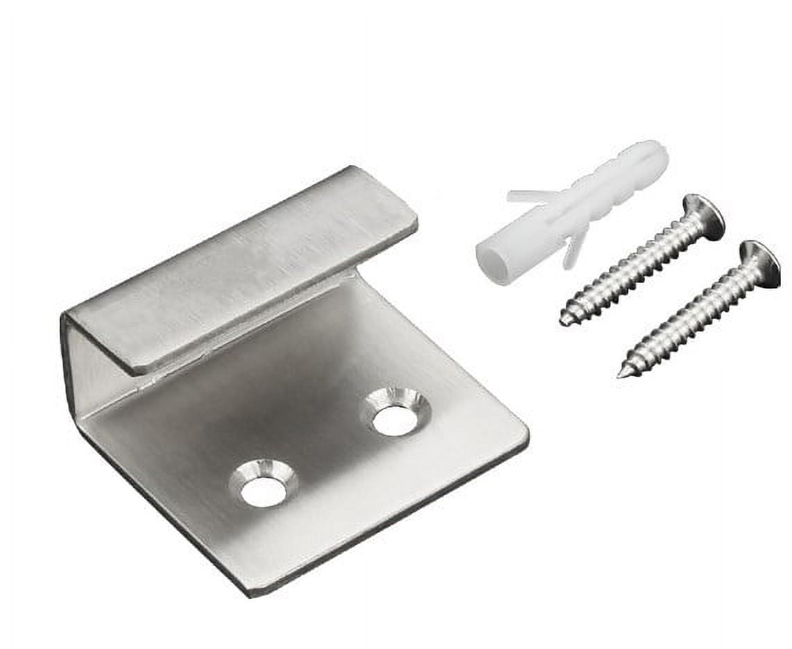 ITSELFER 10pcs Tile Display Hanger Brackets With Mounting Screws Wall ...