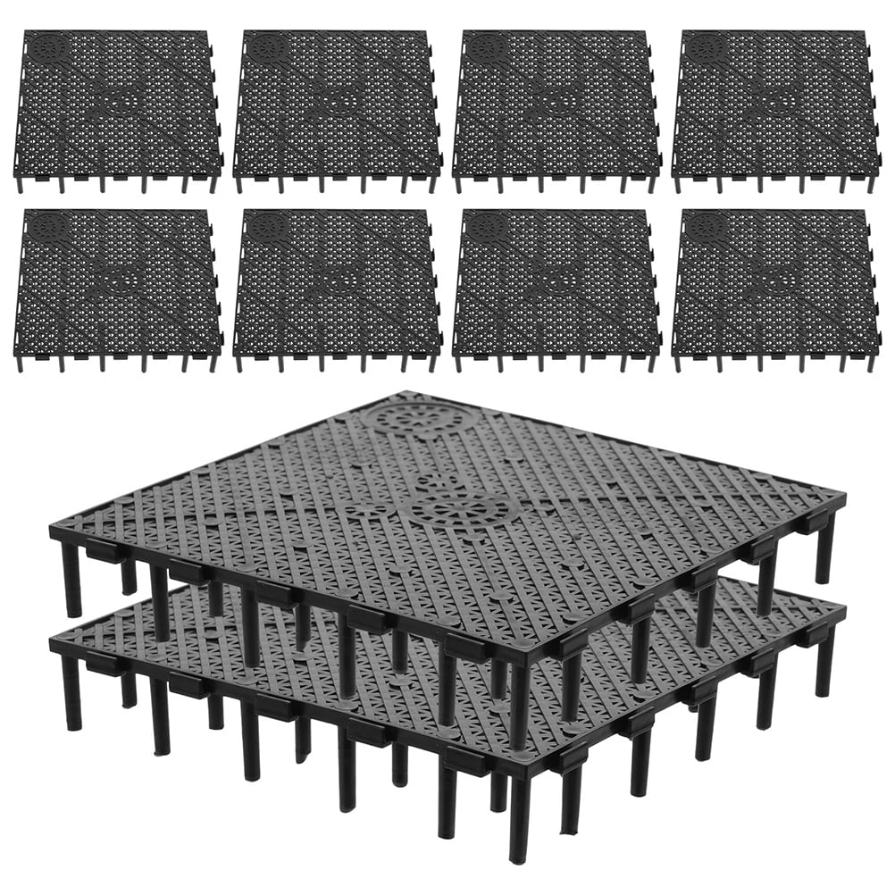 ITSELFER 12pcs Fish Tank Bottom Filter Plate Trays Isolate Boards ...