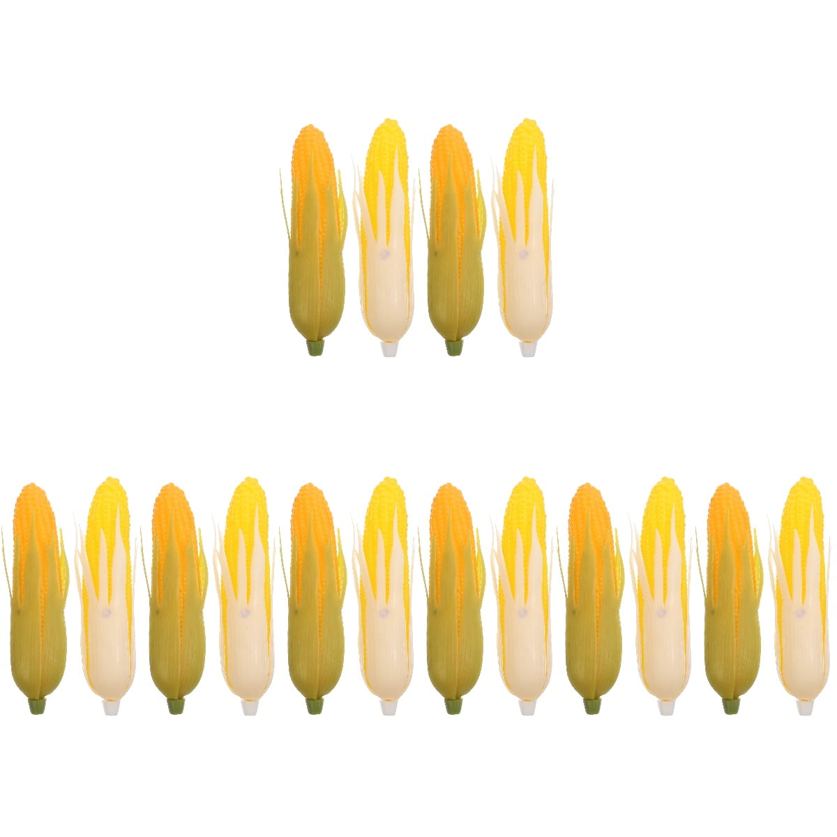 ITSELFER 16 pcs Artificial Corn Lifelike Corn Plastic Corn Fake Corn ...