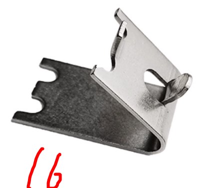 ITSELFER 16pcs Freezer Shelf Clips Heavy Duty Metal Freezer Shelf ...