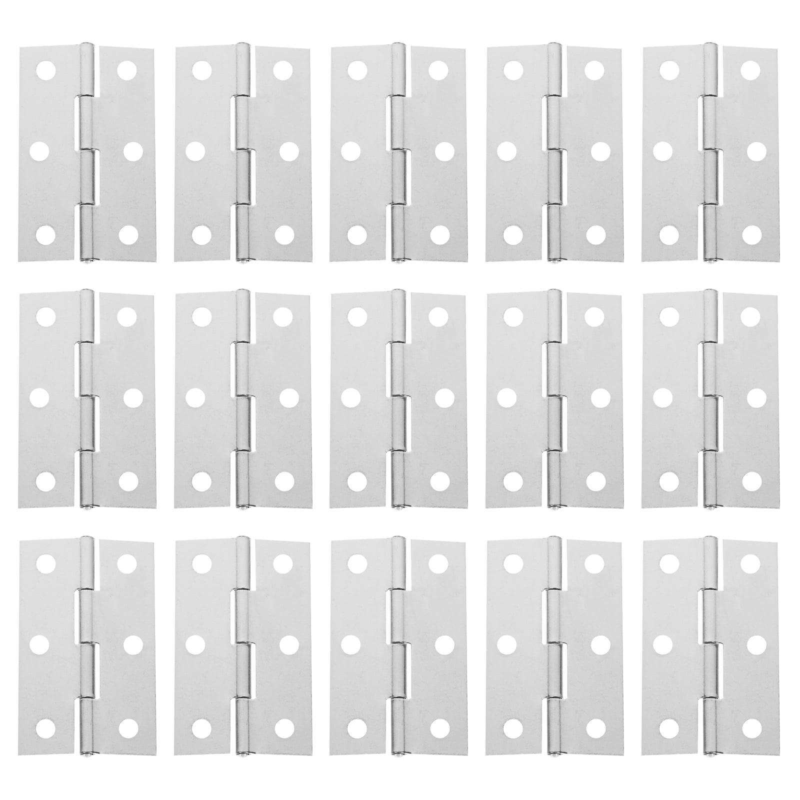 ITSELFER 18pcs 2.5 Inch Door Hinge Stainless Steel Flap Hinge Counter ...