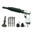 ITSELFER 19 Needle Air Hammer Chisel Pneumatic Chipping Hammer Rust Removal Tool (Black Silver ...