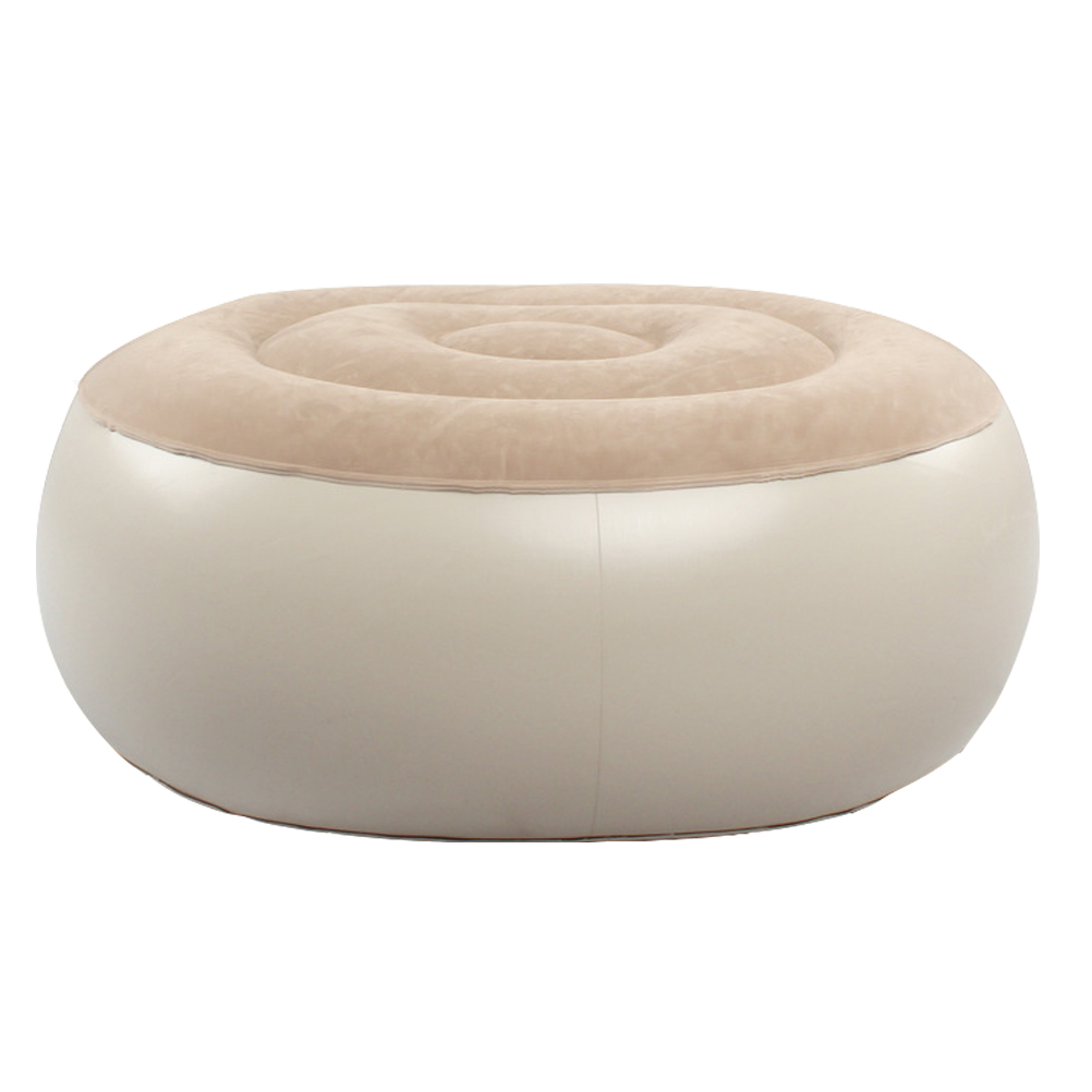 ITSELFER 1PC Surface Flocking Inflatable Footrest Portable Lazy People ...