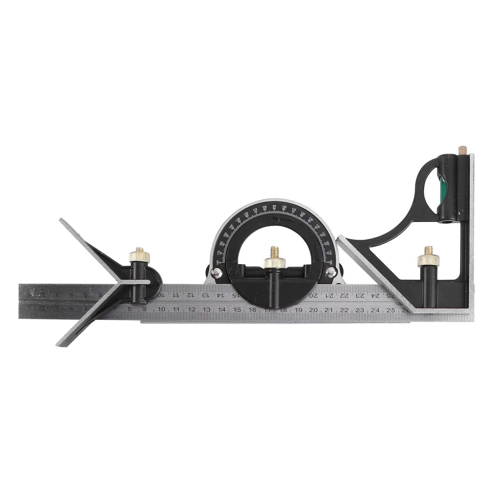 ITSELFER 1Set Woodworking Angle Ruler 3-in-1 Square Angle Ruler ...