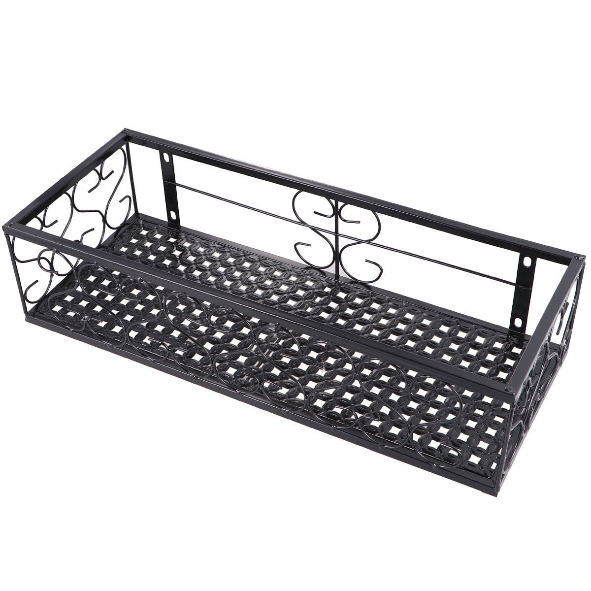 ITSELFER 1pc Balcony Hanging Guardrail Flower Stand Plant Railing ...