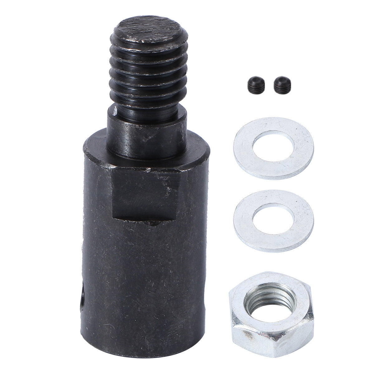 ITSELFER 1pc M10 5MM Hole Axle Motor Shaft Coupler Sleeve Coupling ...