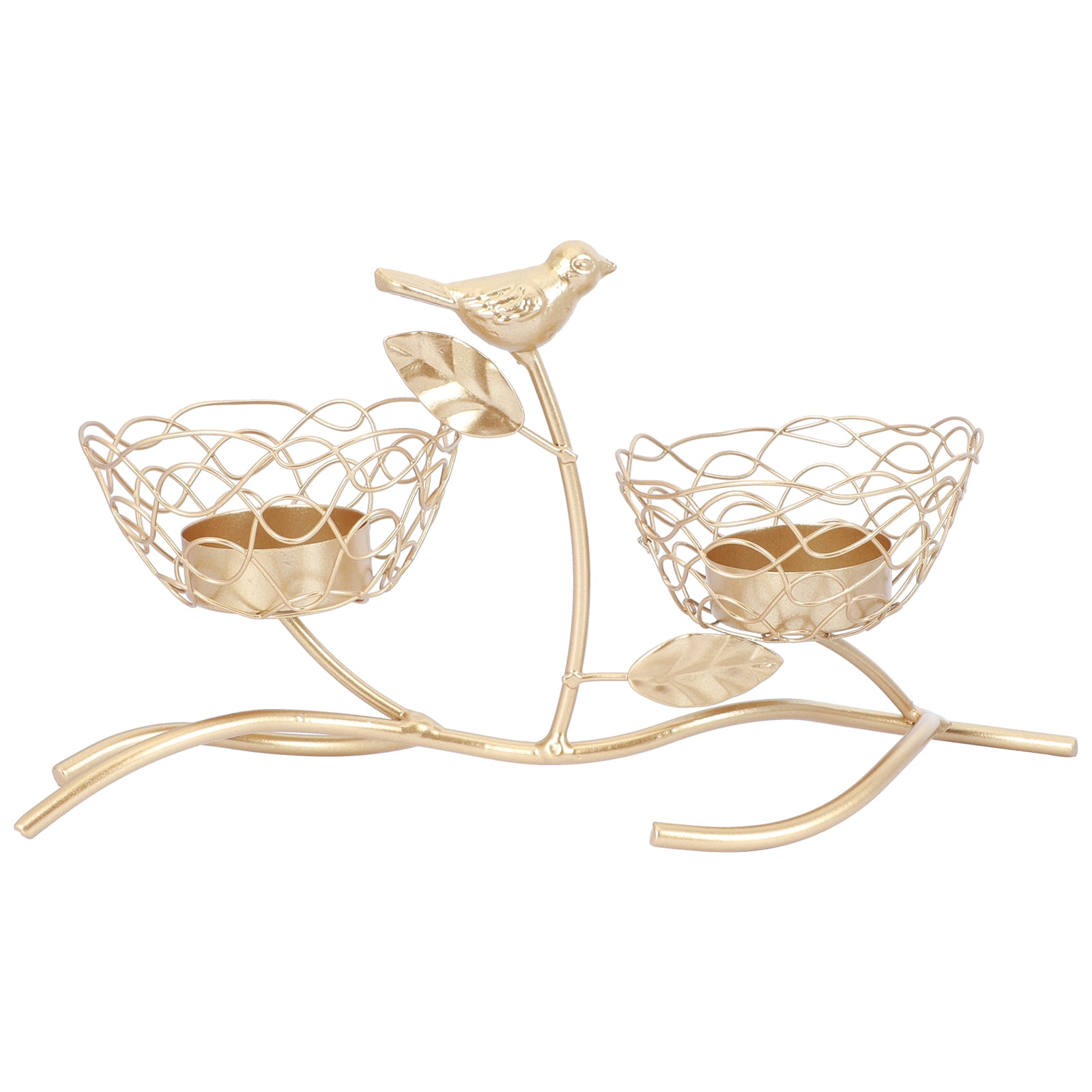 ITSELFER 1pc Nordic Style Iron Bird Candlestick Decorative Candlestick ...