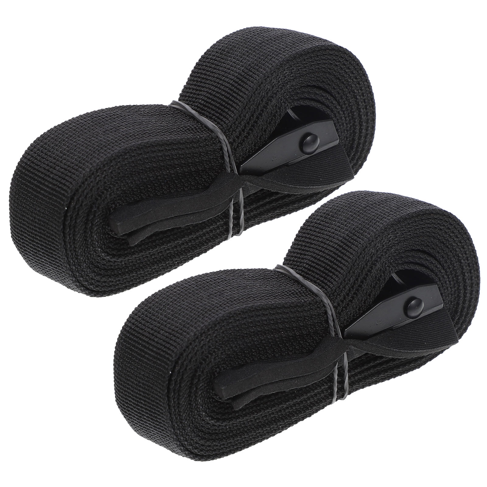 ITSELFER 2 PCS Tensioning Belts Binding Strap Car Roof Rack Tie Down ...