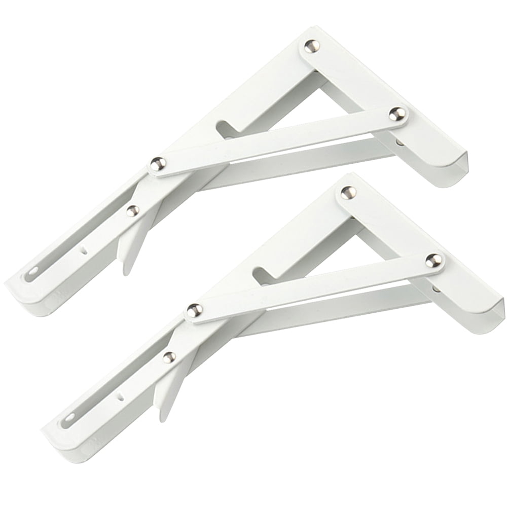 ITSELFER 2 Pcs 12 inch Triangular Steel Bracket Triangle Bracket Wall ...