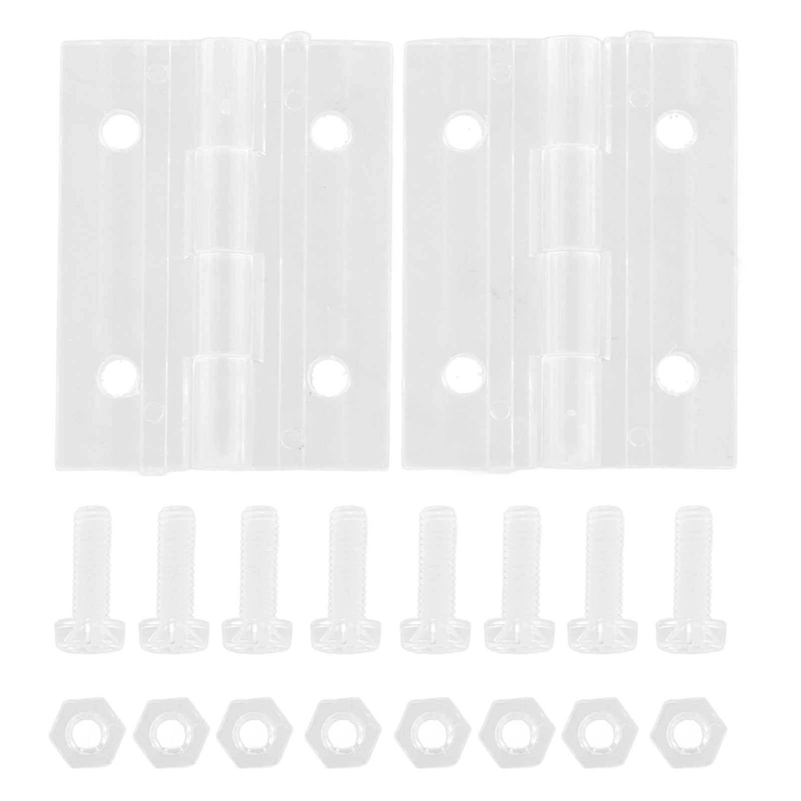 HEMOTON Small Hinges for Crafts Made of Acrylic and PC Material for DIY ...