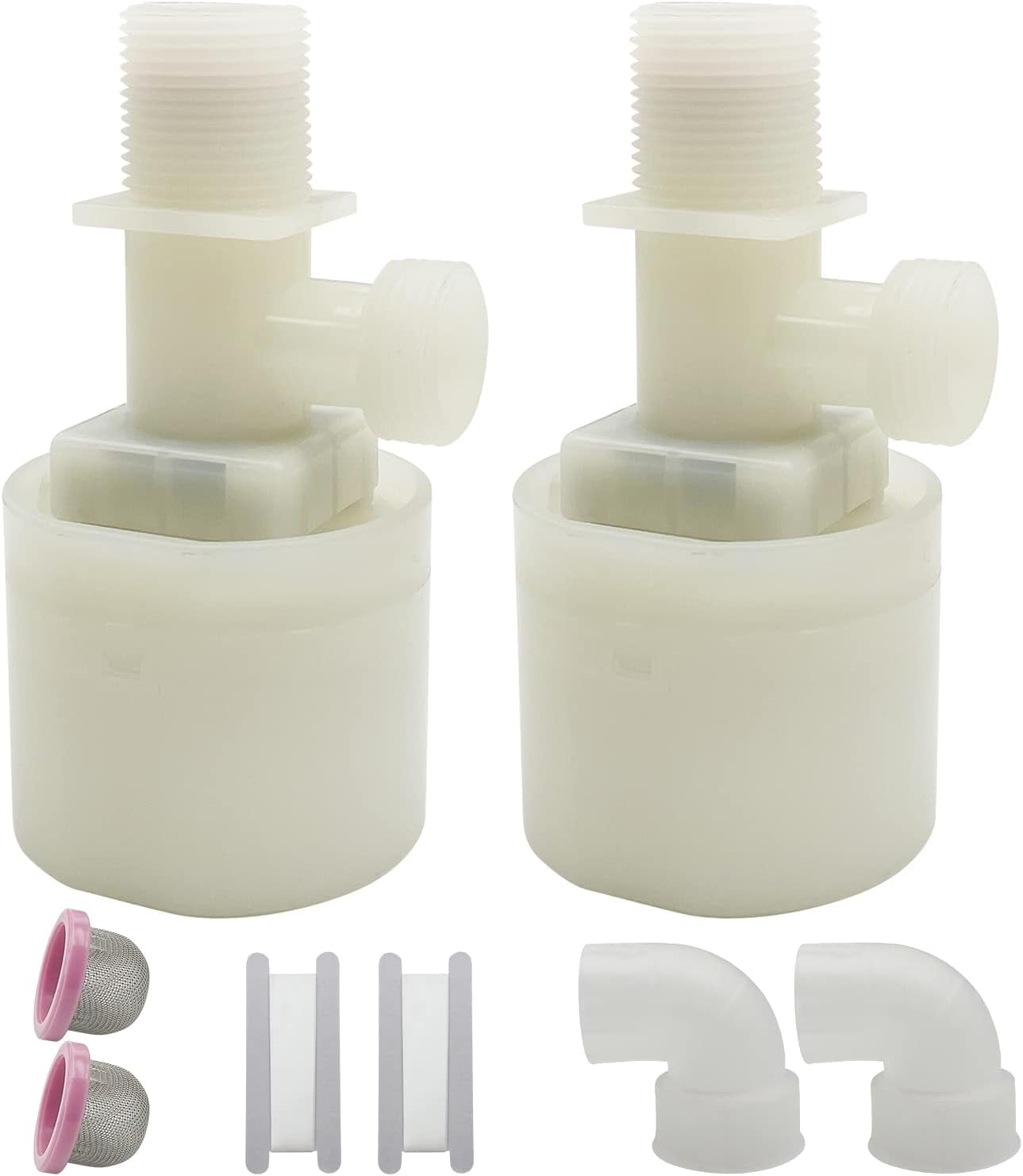 Automatic Float Valve for Water Tanks Pools Livestock Tank Plastic 2 ...