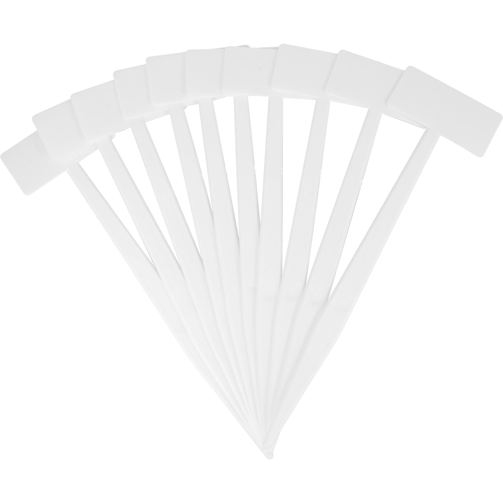 ITSELFER 20Pcs Blank Plant Markers Decorative Plant Tags T-shaped ...