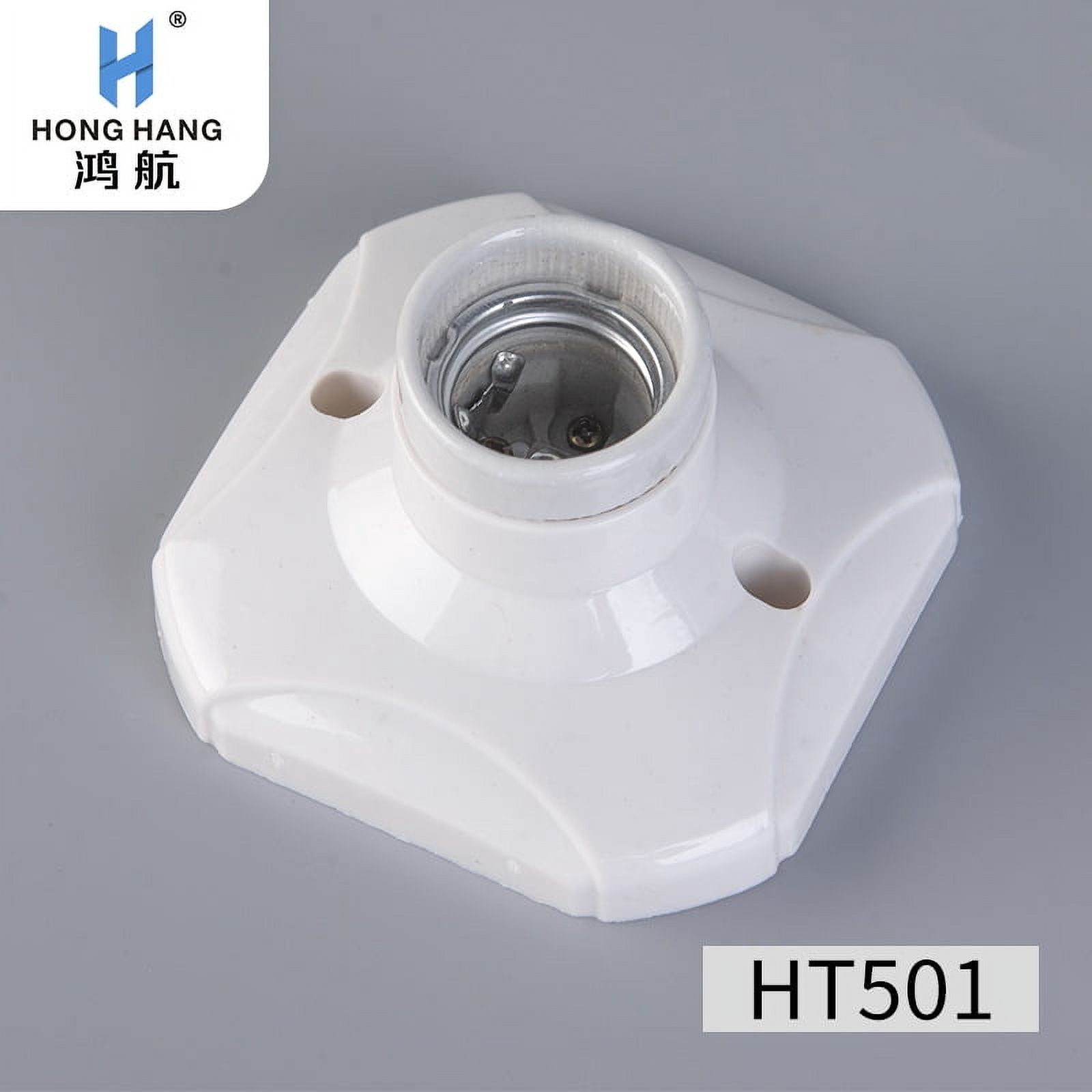 ITSELFER 20pcs Ceiling Lamp Holder Base Light Base E27 Ceiling Holder ...