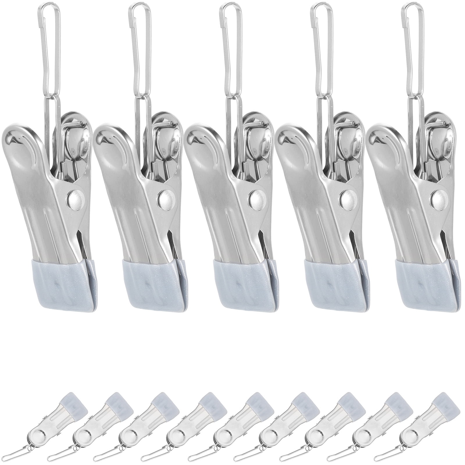 ITSELFER 20pcs Clothespins Multipurpose Clothes Pin Stainless Steel ...