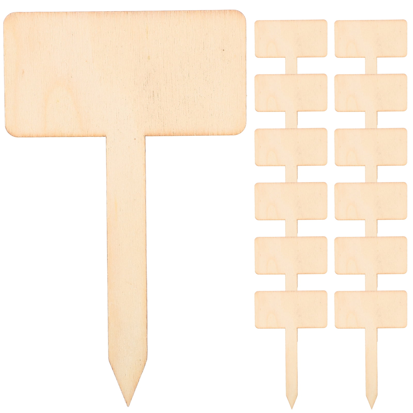 ITSELFER 20pcs Plant Label Stakes Tree Tags Plant Markers For Outdoor ...