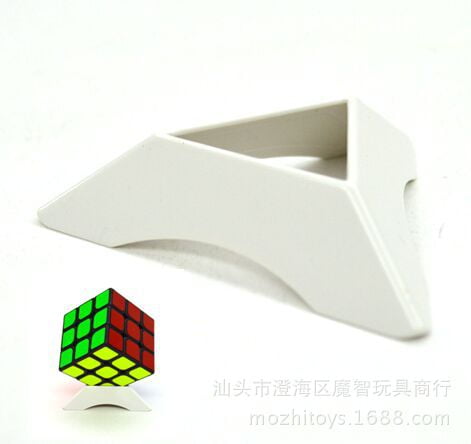 ITSELFER 20pcs Triangle Cubes Stand Base Puzzle Cube Holder Desktop ...