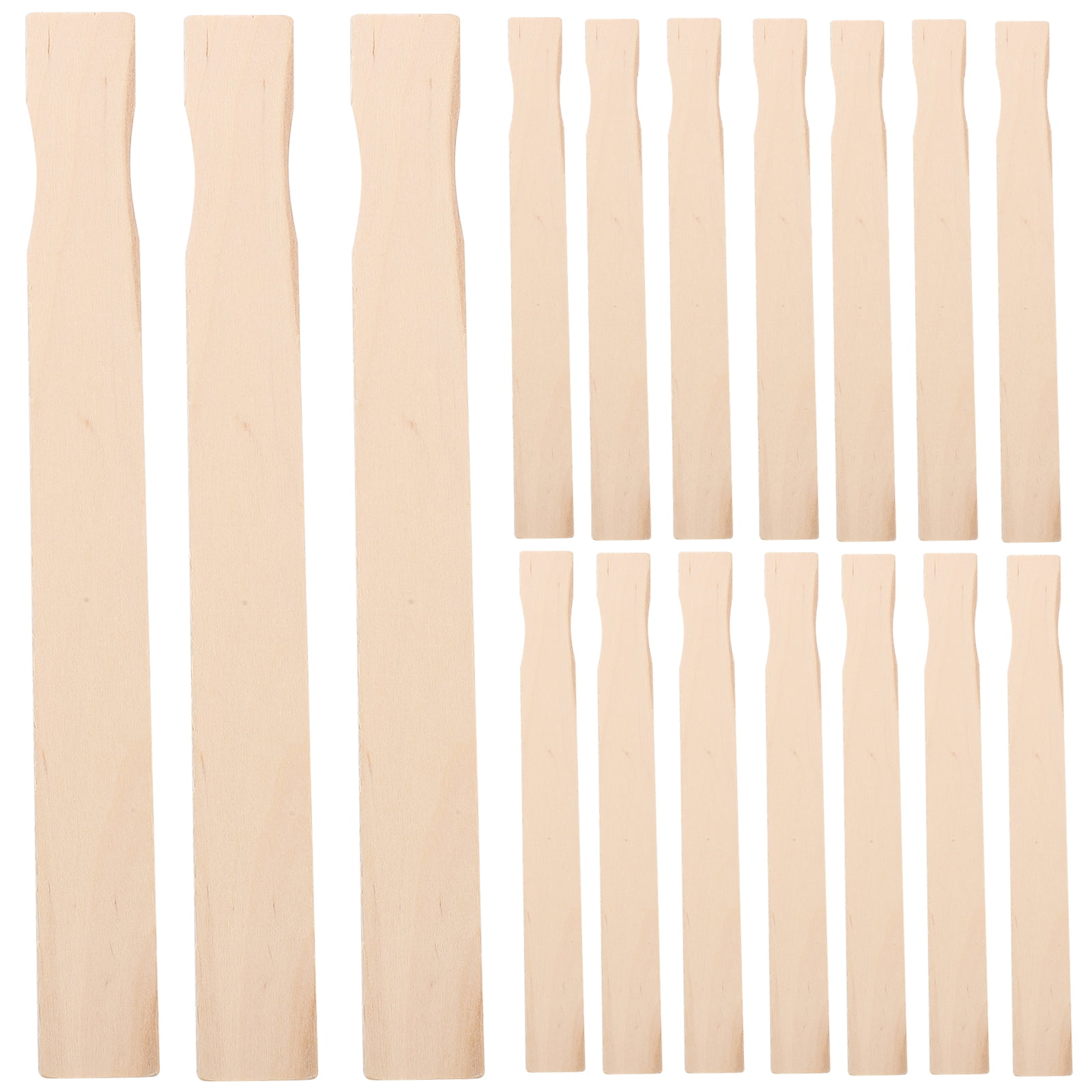 ITSELFER 20pcs Wooden Stir Sticks Paint Stirrer Paint Stirring Rod ...