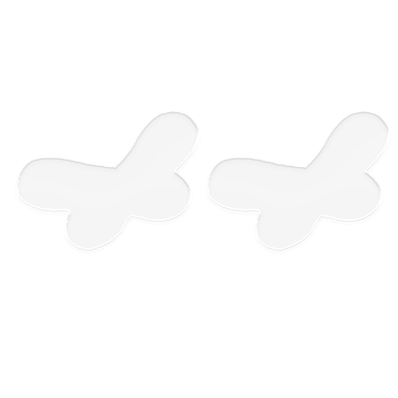 ITSELFER 24 Pcs Invisible Ear Support Stickers Butterfly-Shaped Ear ...