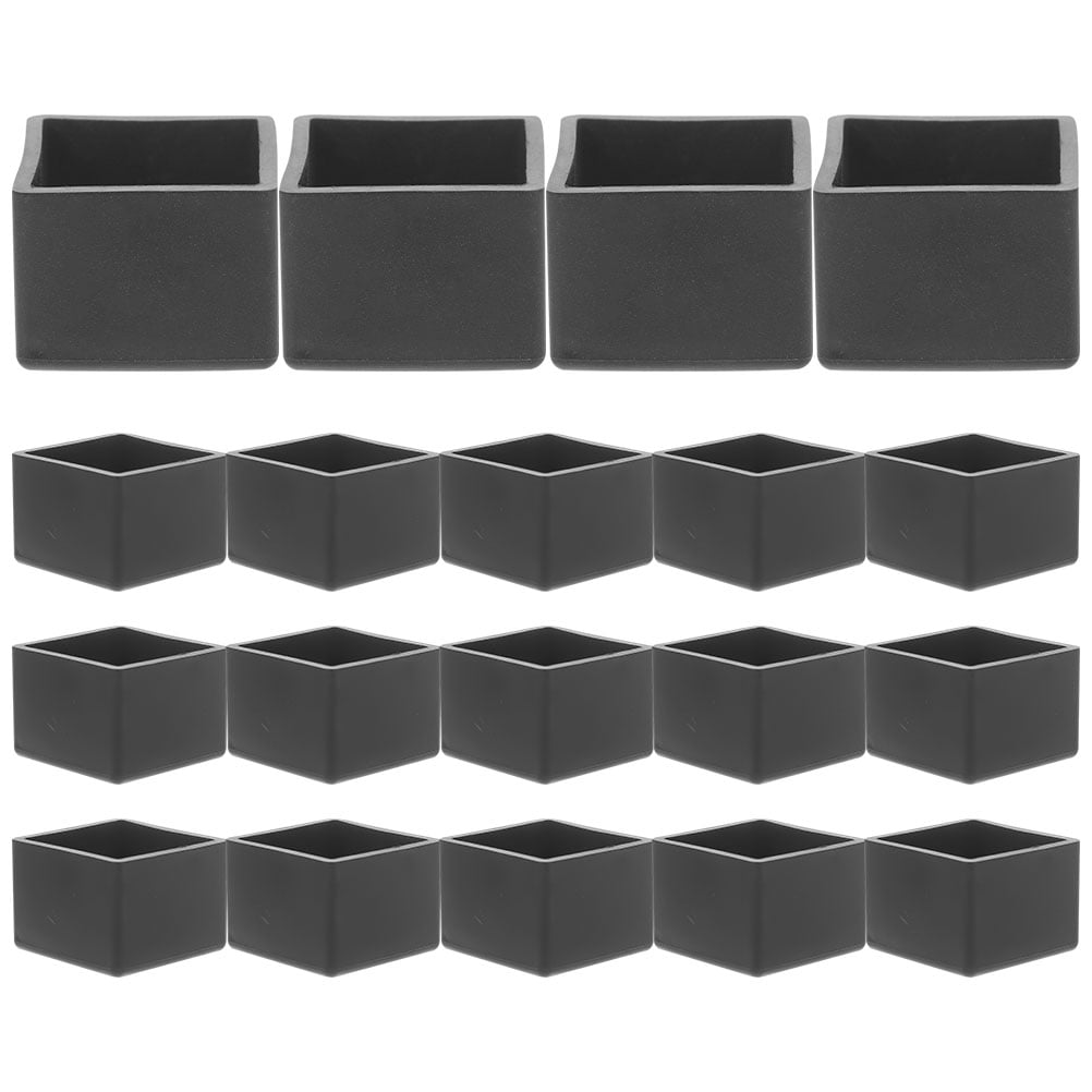 ITSELFER 24pcs Chair Leg Floor Protector Table Leg Cover Chair Leg ...