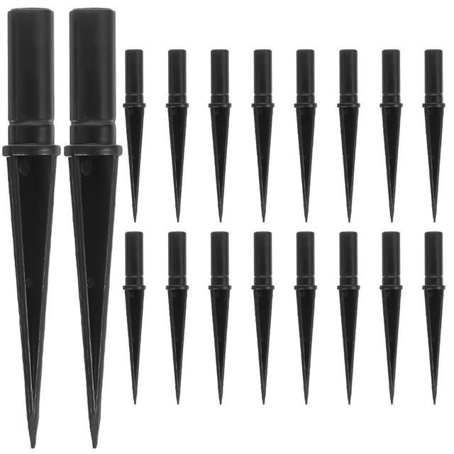 ITSELFER 24pcs Metal Replacement Stakes For Solar Lights Outdoor Solar ...
