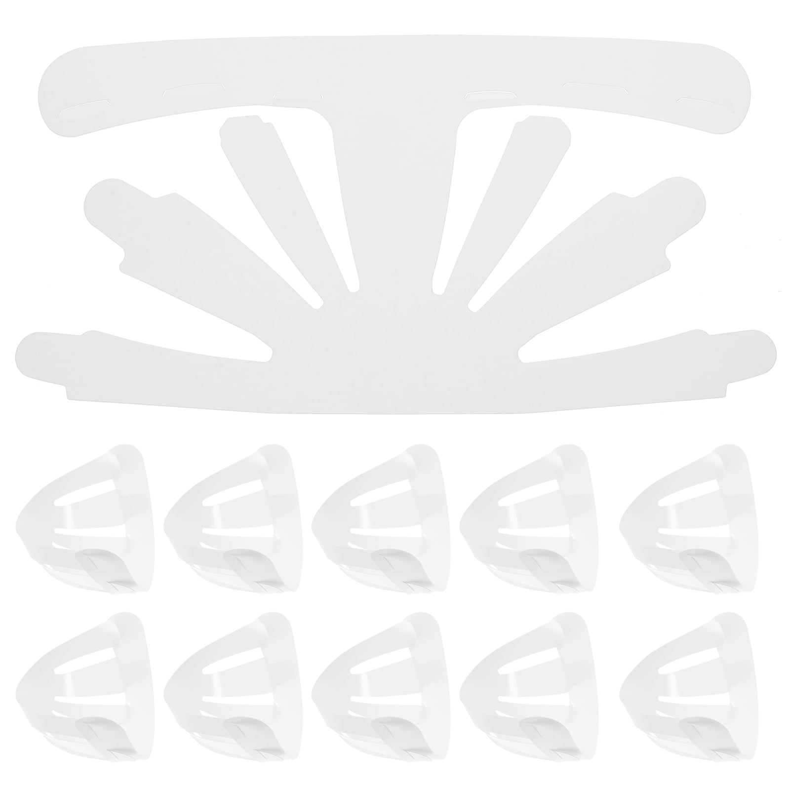ITSELFER 25pcs Baseball Cap Liner Insert Baseball Hat Liner Anti ...