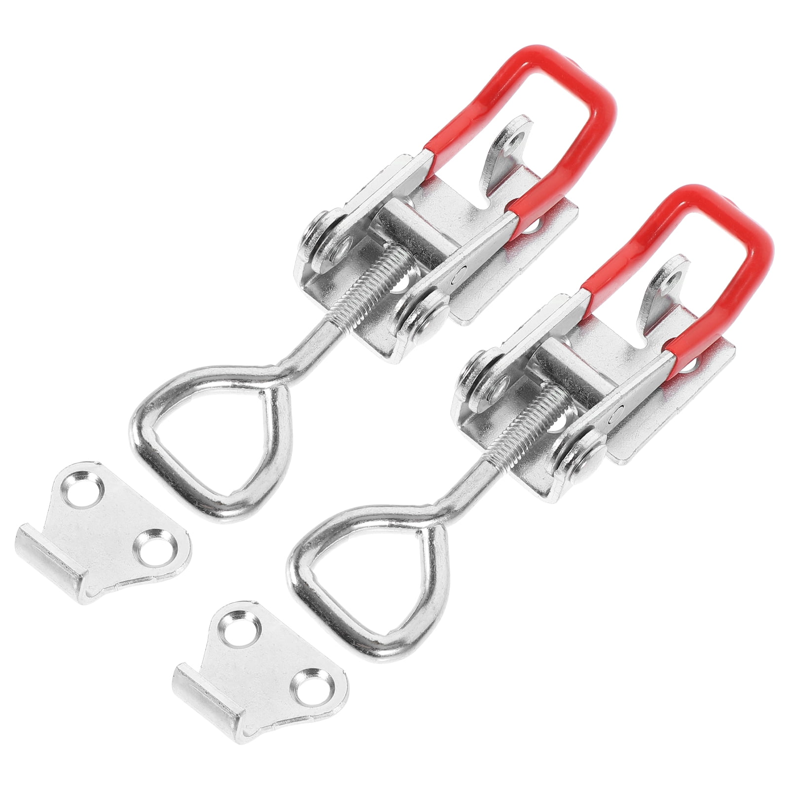ITSELFER 2Pcs Heavy Duty Toggle Clamp Latch Adjustable Latch Hardware ...