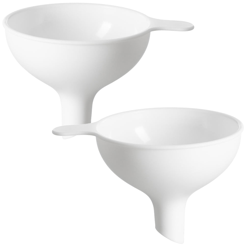ITSELFER 2Pcs Kitchen Funnel Tools Multi-function Oil Funnels Plastic ...