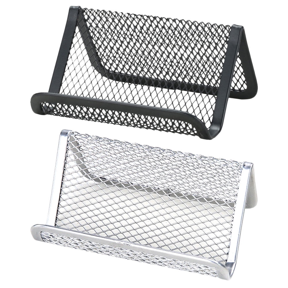 ITSELFER 2Pcs Name Cards Stands Business Cards Bases Card Organizing ...